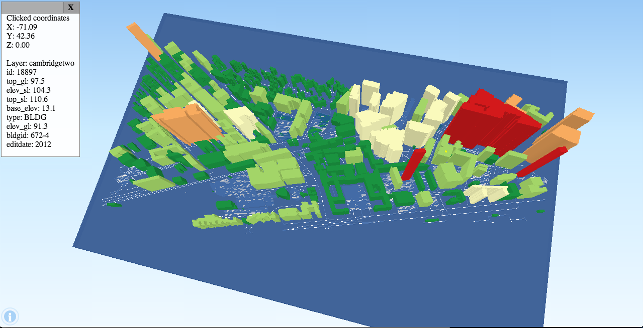 Visualising Sensor data based on 3 dimensional spatial representation ...