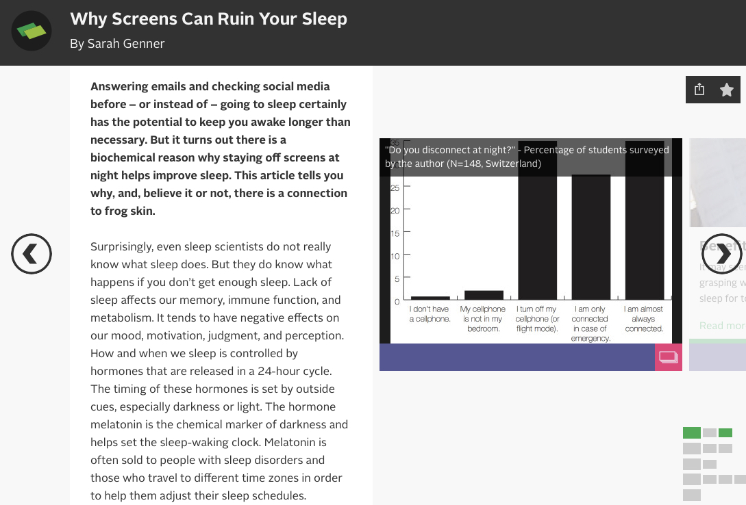 Why Screens Can Ruin Your Sleep | Future of News and Participatory Media