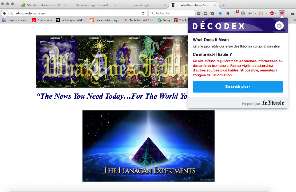 Décodex: on Classifying News Sources and Fact-Checking Fact-Checkers ...